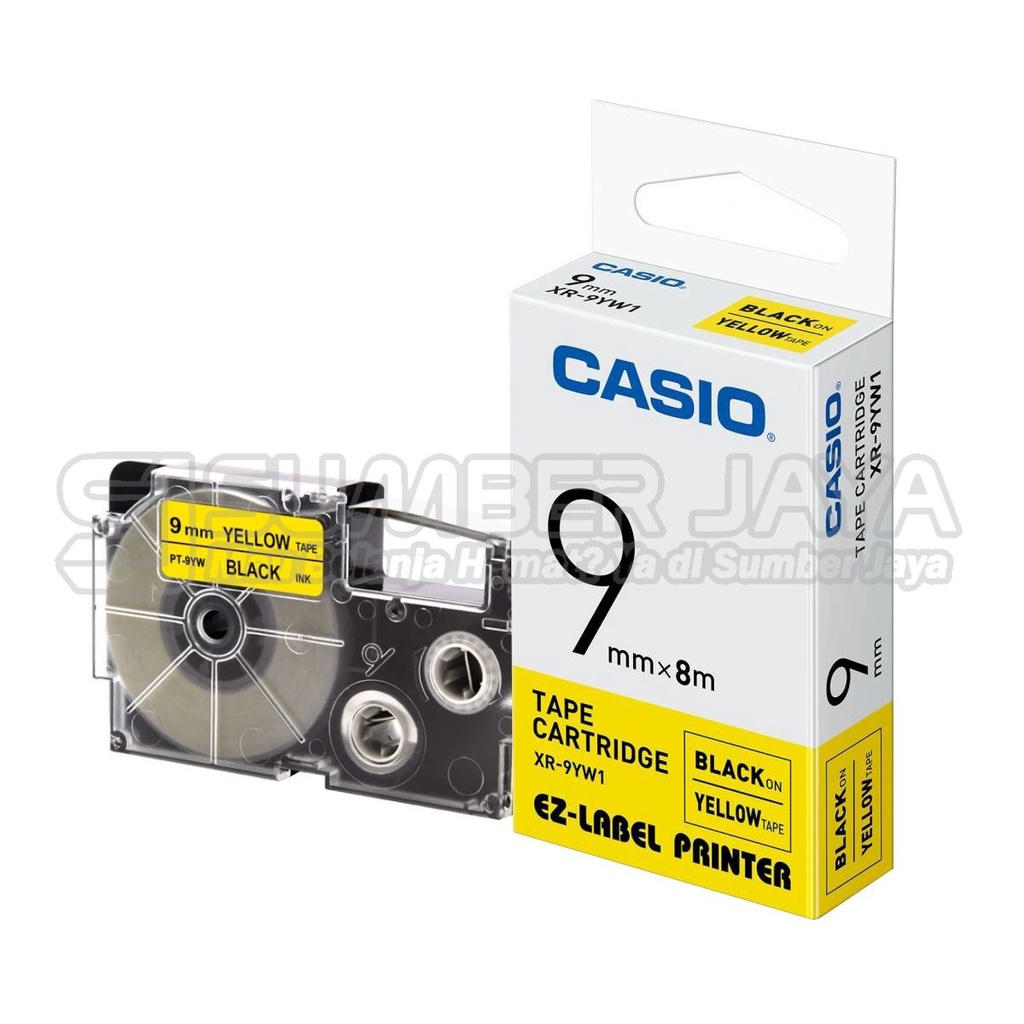 Jual Casio XR-9 Tape Cartridge Casio Label Printer | Shopee Indonesia