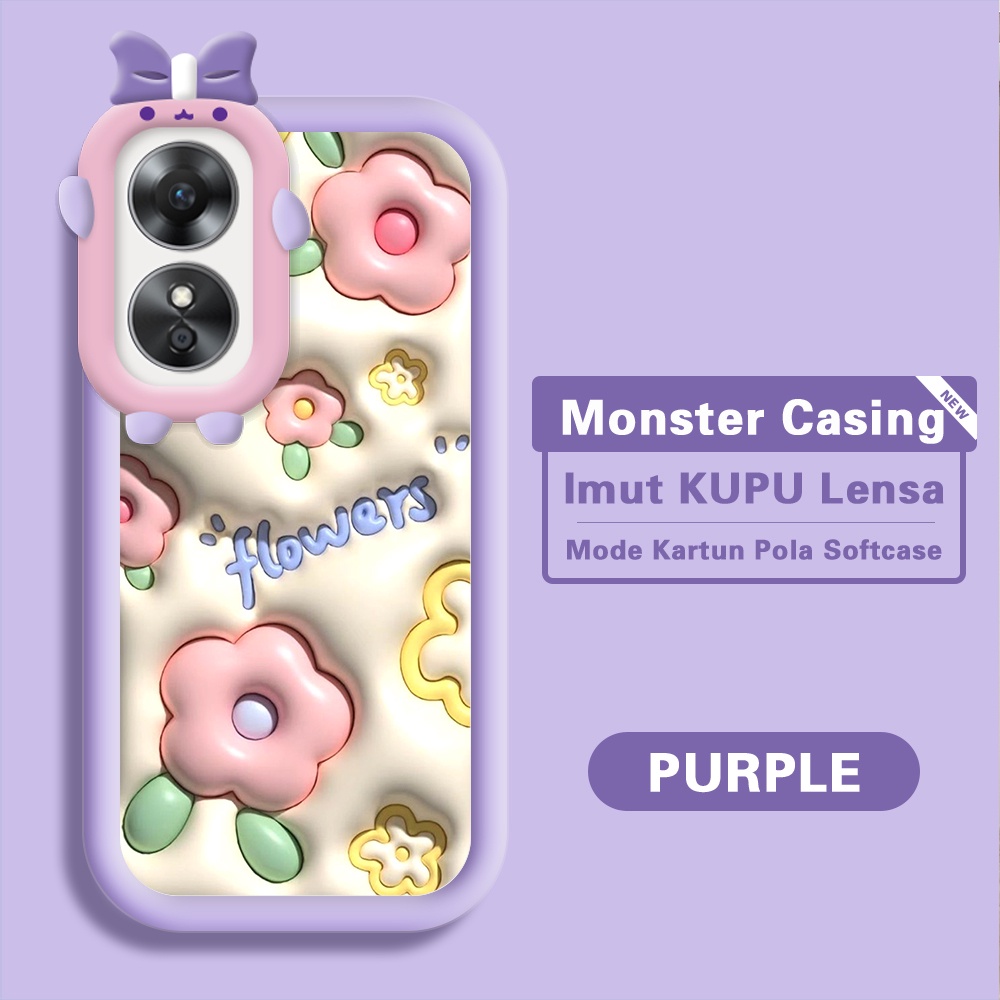 Jual OPPO A17 A17K Untuk Phone Case Handphone Soft Cassing Softcase ...