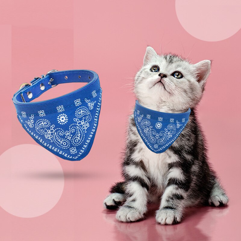 Jual Yamata Pet Kalung Anjing Kucing Warna Warni / Kalung Kain Hewan ...