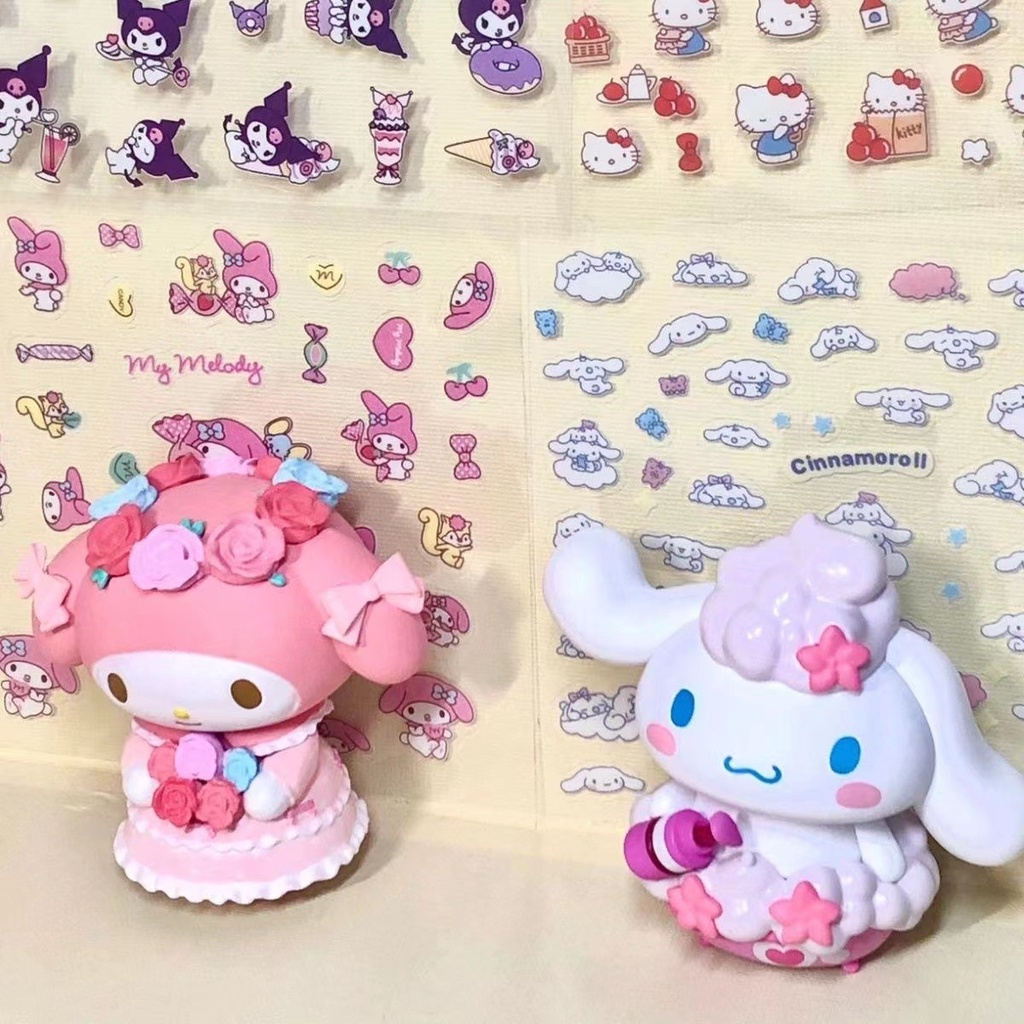 Jual Sanrio Sticky Hello Kitty Melody Kuromi Pompompom Lucu Untuk ...