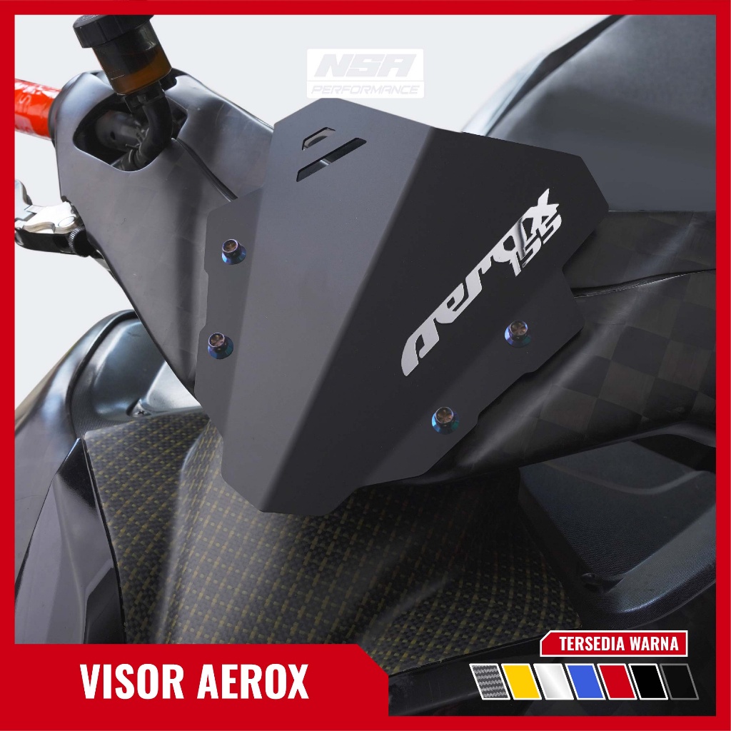 Jual NSA Windshield Aerox 155 Visor Aerox New Visor Aerox Old Visor ...