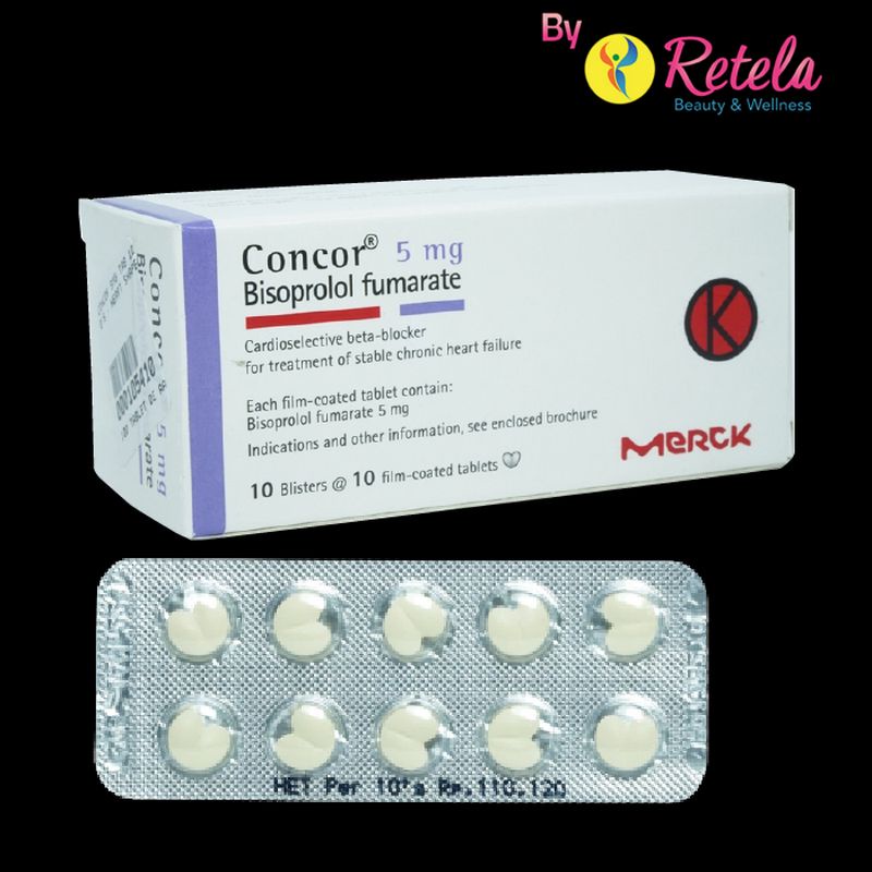 Jual CONCOR 5MG 1 STRIP 10 TABLET | Shopee Indonesia
