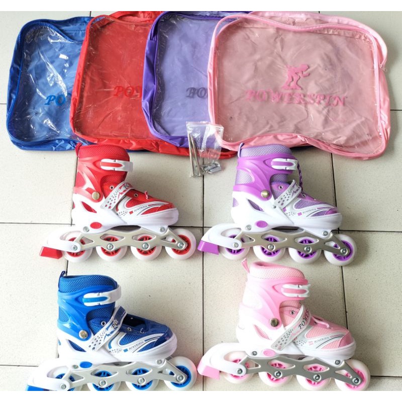 Jual SEPATU RODA / INLINE SKATE POWER MURAH BAGUS BARU | Shopee Indonesia