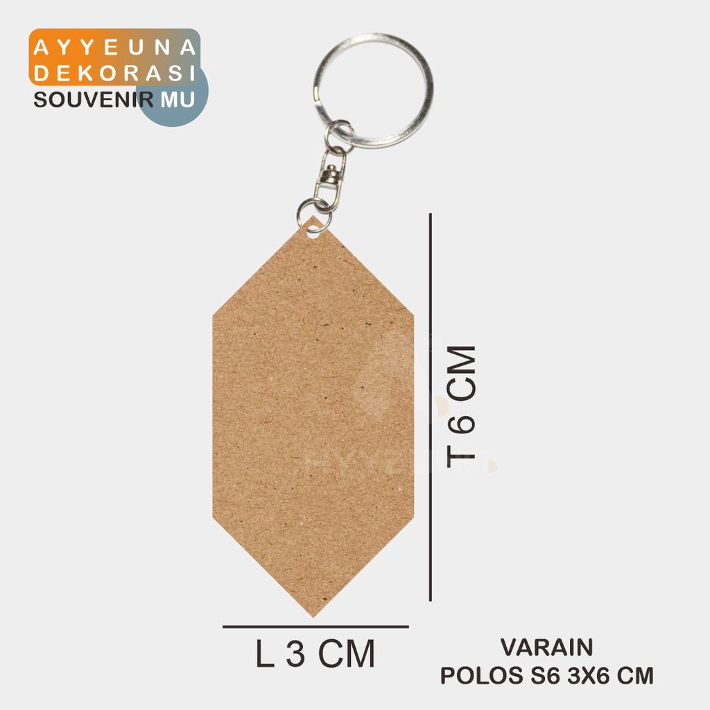 Jual AYYEUNA GANTUNGAN KUNCI KAYU MDF CUSTOM UKURAN NAMA LOGO PERUSAHAAN SOUVENIR NIKAHAN ULANG ...