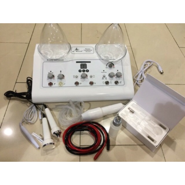 Jual Alat facial 6 in 1 de rucci ultrasonic high frequency soft cauter ...