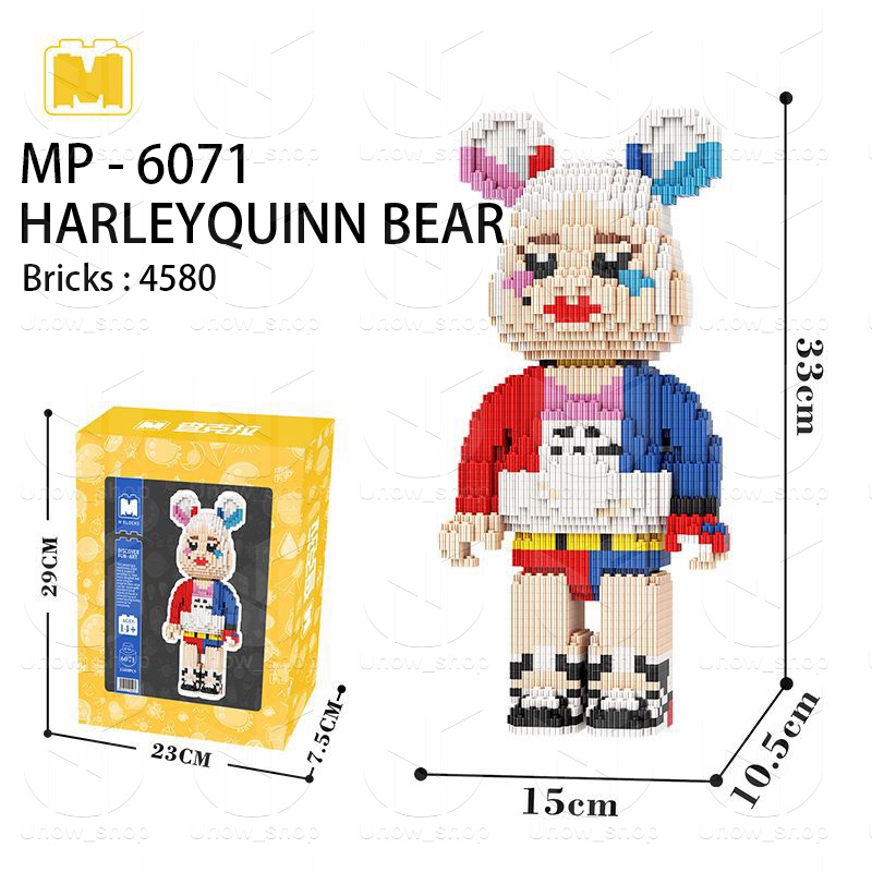 Jual Nano Block Bear Series Uk 35cm MP | Bricks education Nano Block | Shopee Indonesia