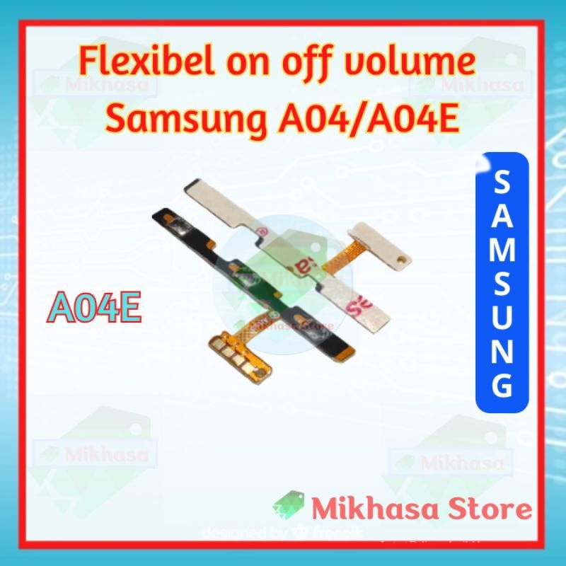 Jual Flexible Fleksibel Volume Samsung A04E A042 A045 On Off Volume Power Tombol Dalam | Shopee ...