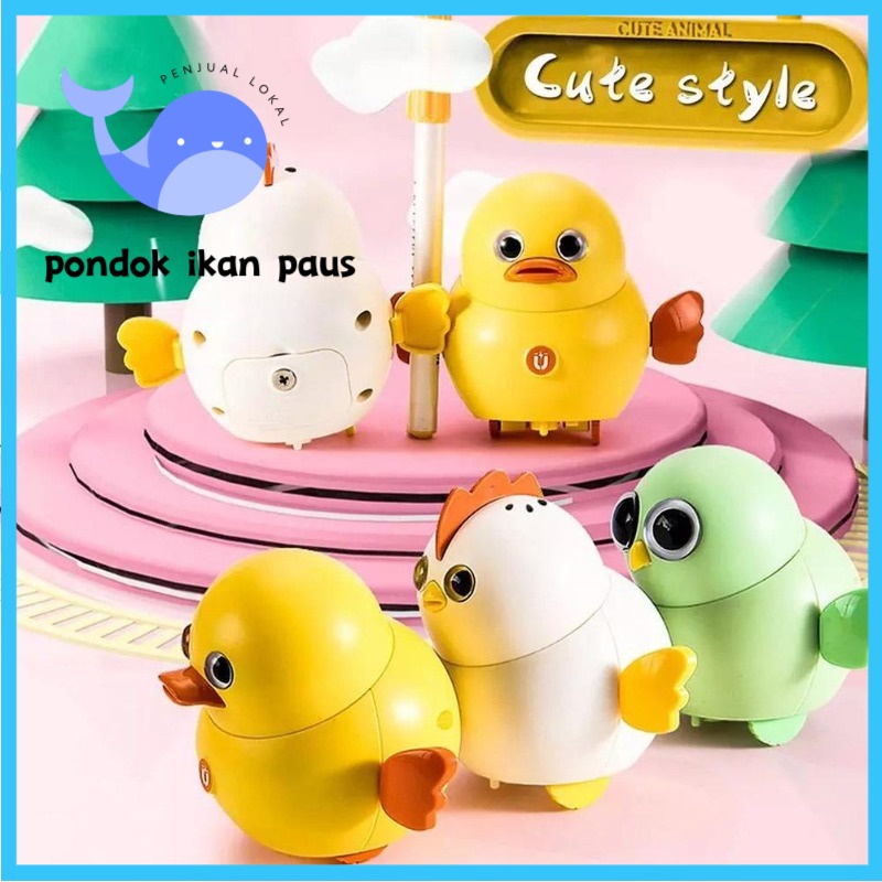Jual 【Pengiriman Jakarta】Mainan Anak Wobble Duck Swing Squad Pre-school ...