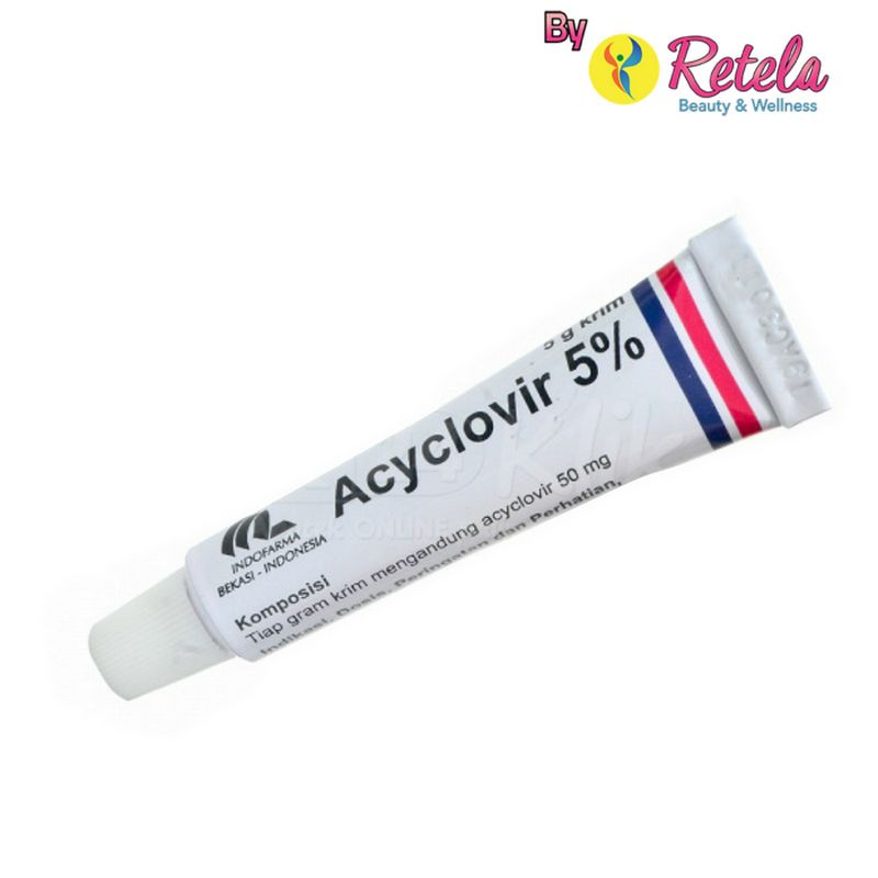 Jual ACYCLOVIR 5% CREAM 5GR (Gen-Indofarma) | Shopee Indonesia