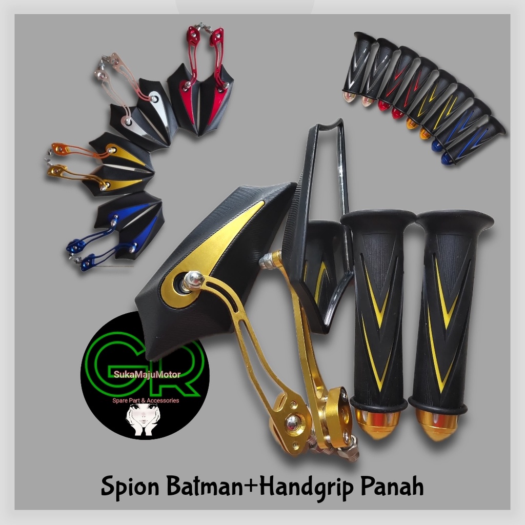 Jual #CRC# Spion standart model koso batman handgrip jalu panah polos ...