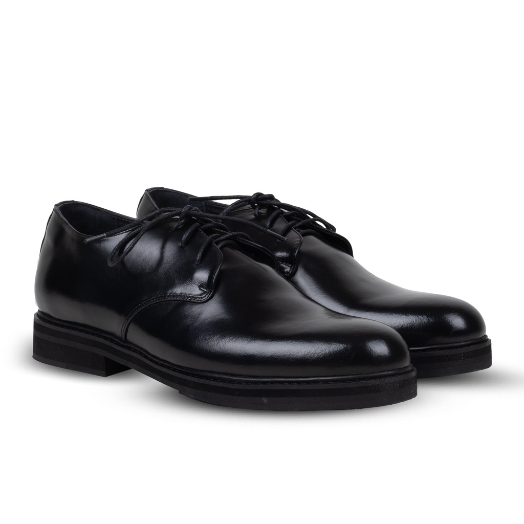 Jual Noir Derby - Nappa Milano - Sepatu Kulit Pria | Shopee Indonesia