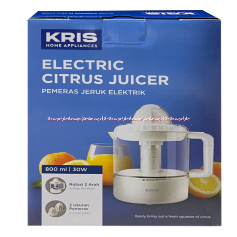 Jual Kris Electric Citrus Juicer 800ml Pemeras Jeruk Lemon Elekrik ...