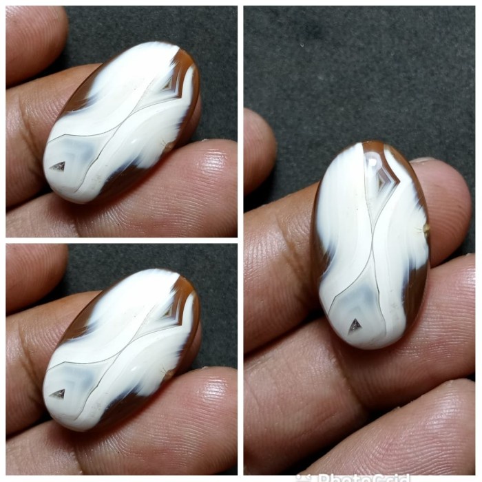 Jual Natural Batu Akik Motif Gambar Islami Lafadz ALLAH Lam Alif Antik ...