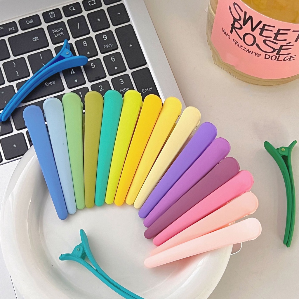 Jual ED - 7.5CM - JEPIT RAMBUT BEBEK DOFF MODEL KOREA / AKSESORIS ...