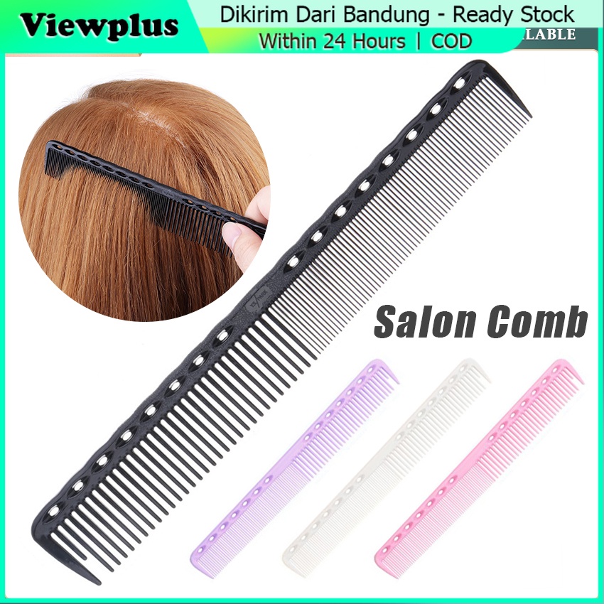 Jual Profesional Sisir Parting Cukur Potong Rambut Stainless Rambut ...