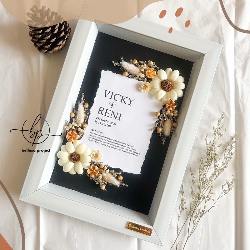 Jual MAHAR PERNIKAHAN RUSTIC MURAH AESTETIC / MAHAR BELLESA MP27 ...