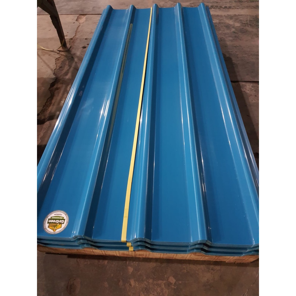 Jual ATAP GO GREEN Model SPANDEK (biru & Silver) | Shopee Indonesia