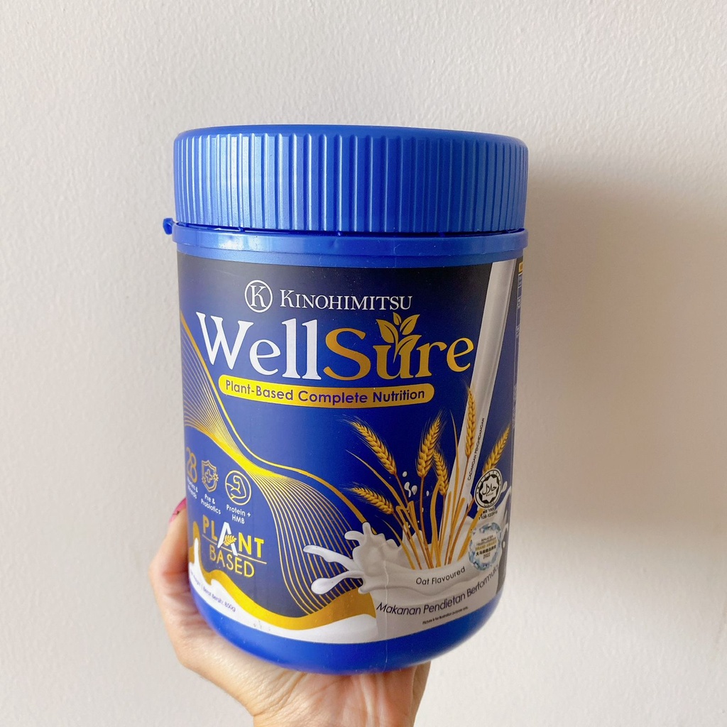 Jual KINOHIMITSU WELLSURE 850 GRAM PLANT BASE COMPLETE NUTTITION ...