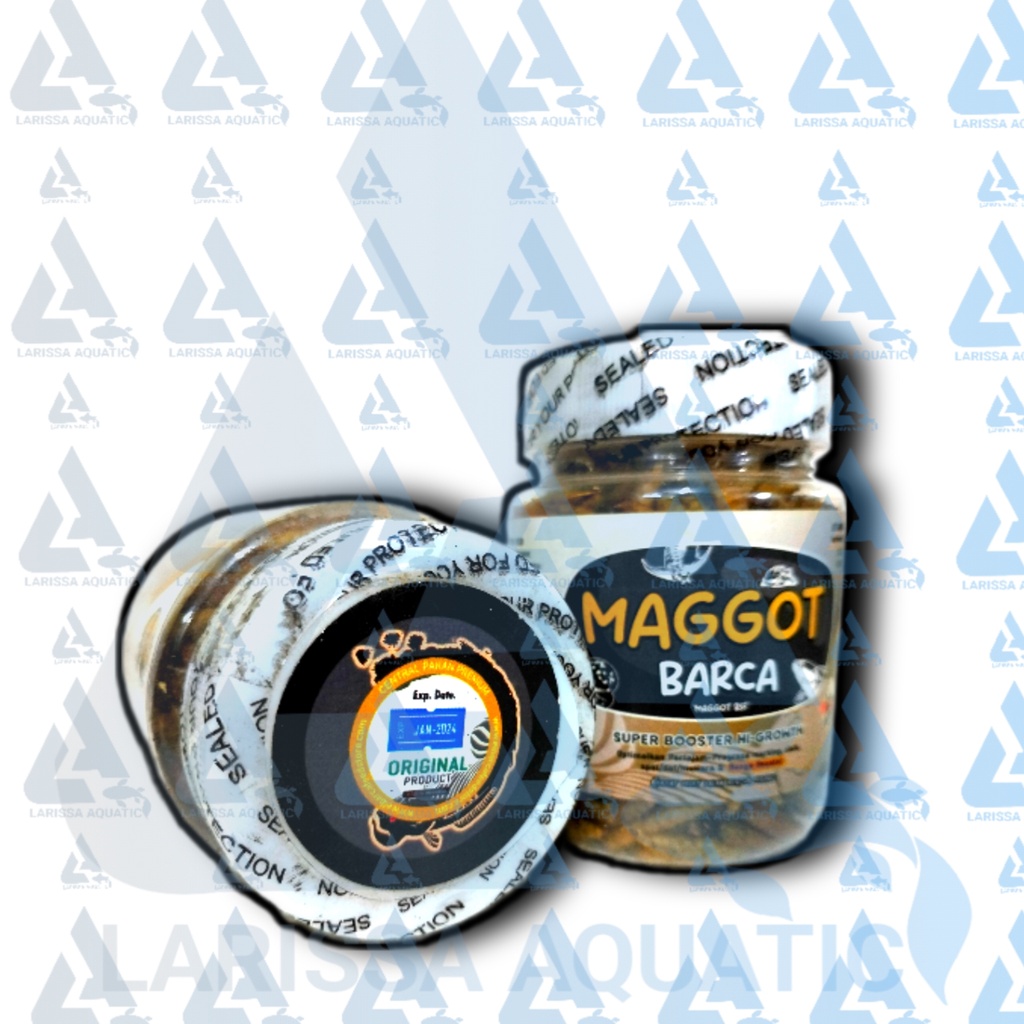 Jual MAGGOT BARCA SUPER GROWTH++ Maggot BSF Pakan Pelet Ikan Reptile ...