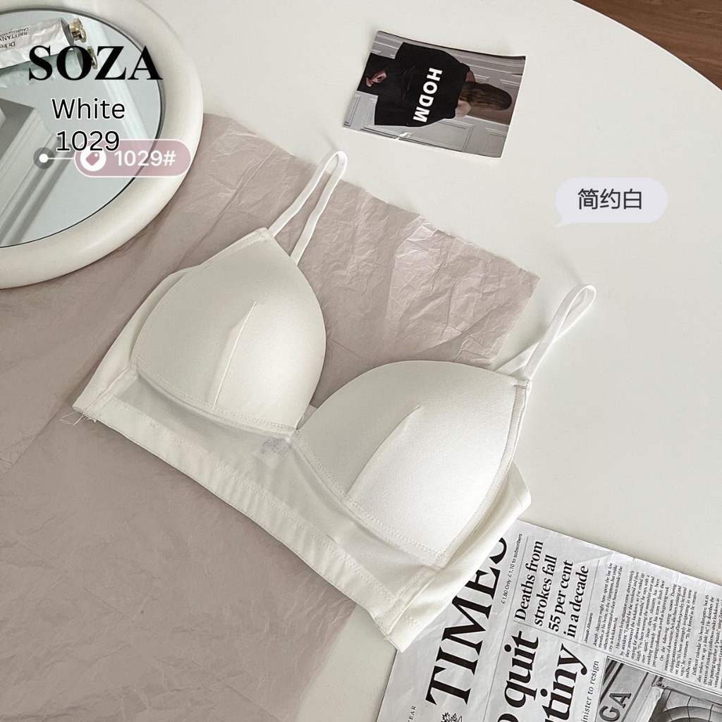 Jual Push Up Bra Wanita 1029 Bra Busa Tipis Tanpa Kawat Tanpa Pengait ...