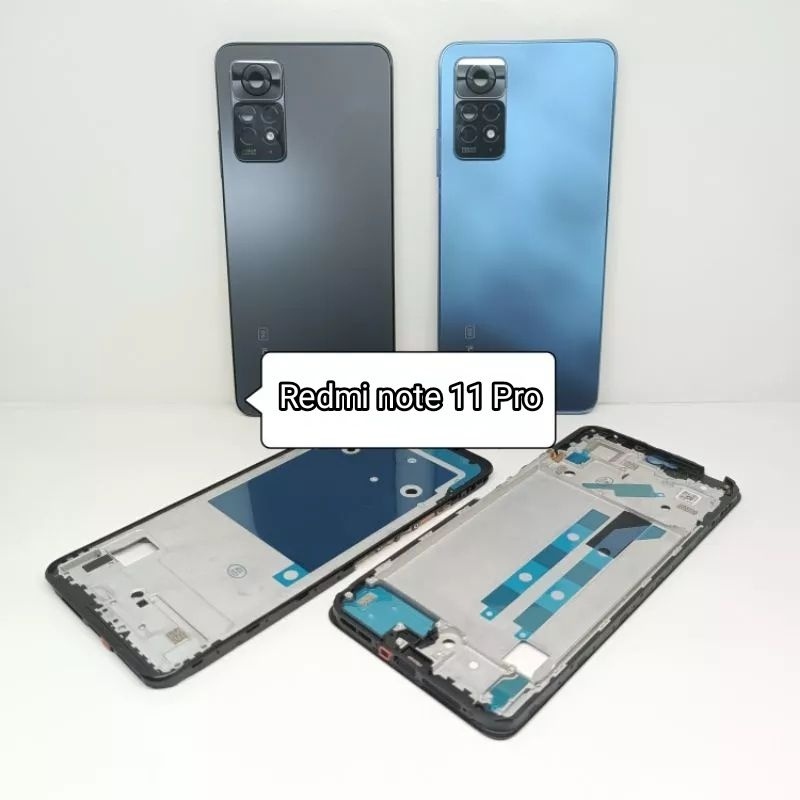 Jual Kesing Cessing Hausing Fullset Frame Lcd Xiaomi Redmi note 11 Pro ...