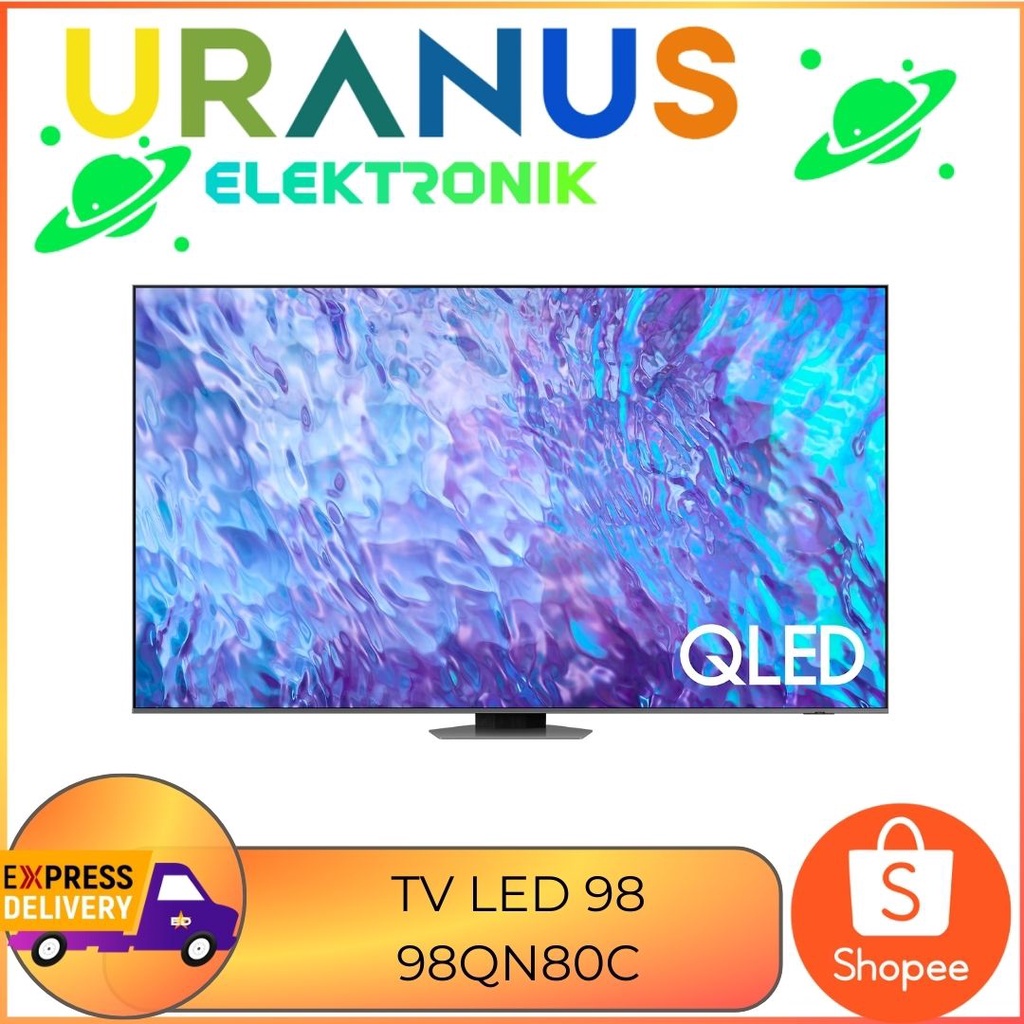 Jual QLED TV samsung 98 inchi 98Q80C 4K UHD smart tv QA98Q80C | 98Q80 | Shopee Indonesia
