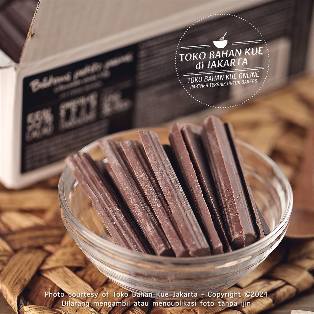 Jual Valrhona Chocolate Baking Stick 100gr Dark Batons Couverture 55% ...