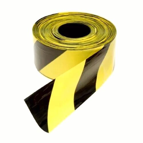 Jual Police Line Garis Hitam Kuning Tanpa Lem High Quality Garis Polisi ...