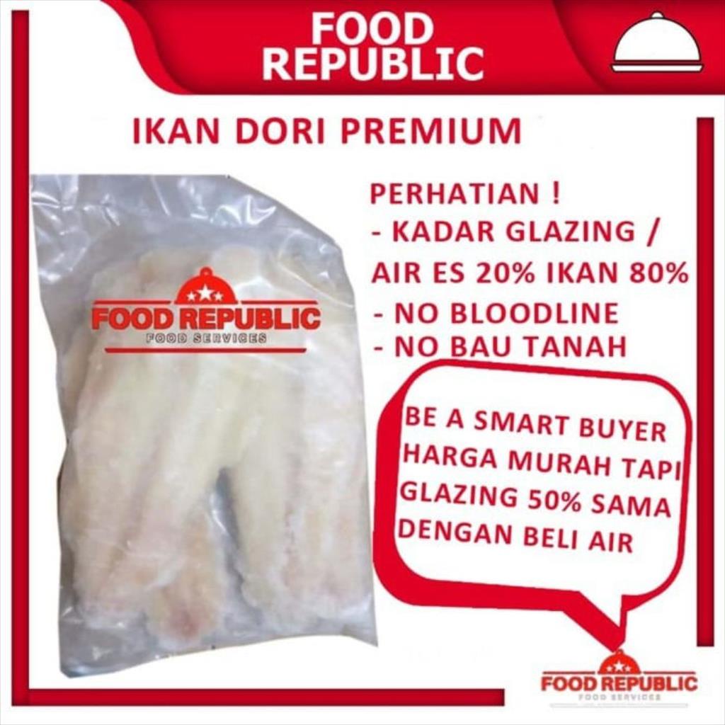 Jual Ikan Dori / Dory Frozen Fillet Lokal 1 KG isi 4 standar resto ...
