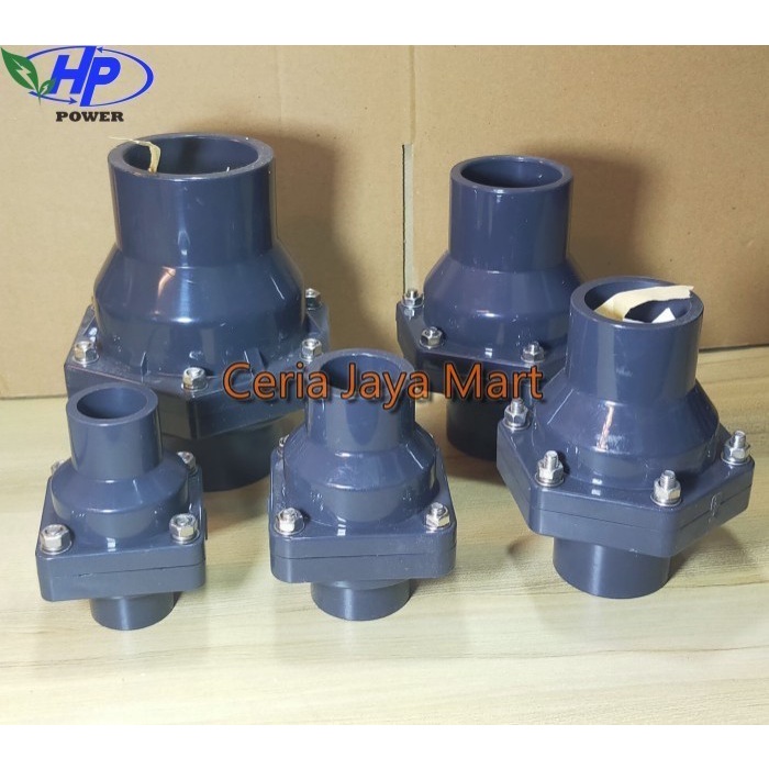 Jual Klep Tabok PVC 1 1/4 Inch Socket / Flap Swing Check Valve PVC DN32 | Shopee Indonesia
