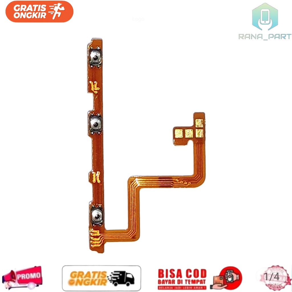 Jual VIVO X70 PRO | Tombol Power On Off Volume Flexi On Of Vol - Flexible Flexibel Fleksibel ...