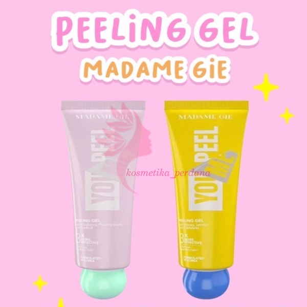 Jual MADAME GIE YOU PEEL ME - 3 MORE EFFECTIVE PEELING GEL BPOM ...