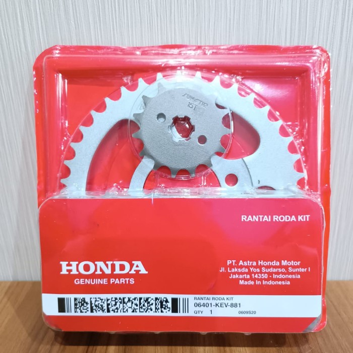 Jual Gear Gir Set Paket Rantai Roda Honda Supra X Lama Fit Old Kode KEV ...