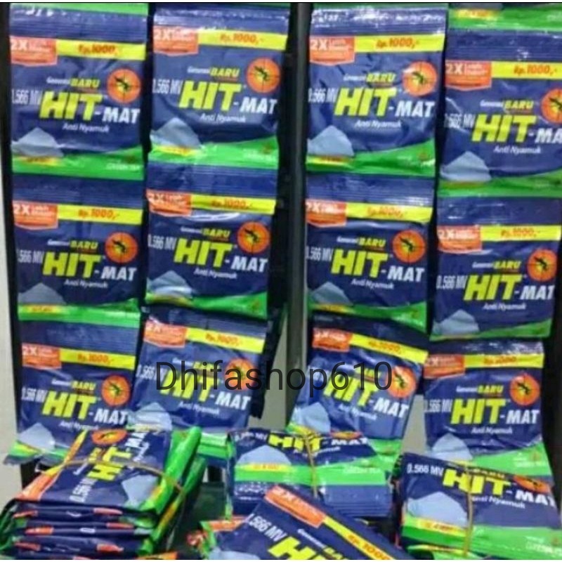 Jual HIT MAT ELEKTRIK REFILL 4's GREEN TEA RENCENG ( 12 SACHET ...