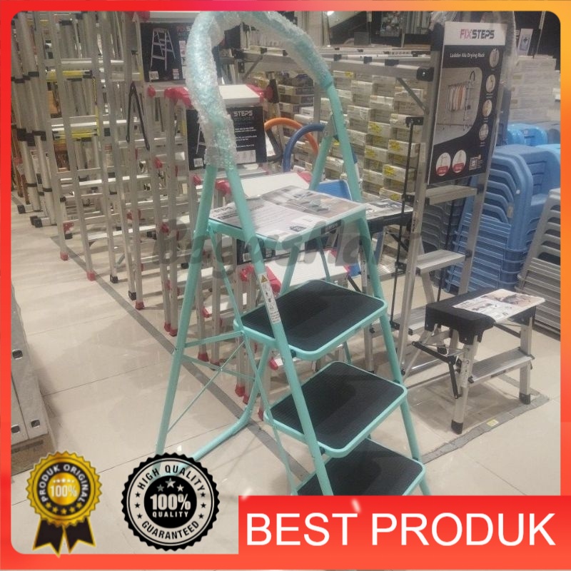 Jual Fixsteps Tangga Lipat Aluminium Stool/Tangga Lipat/Tangga | Shopee ...