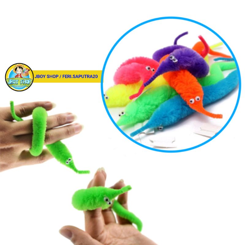 Jual MAINAN SULAP ULAT / MAGIC WORM TWISTY / TWISTY WORM | Shopee Indonesia