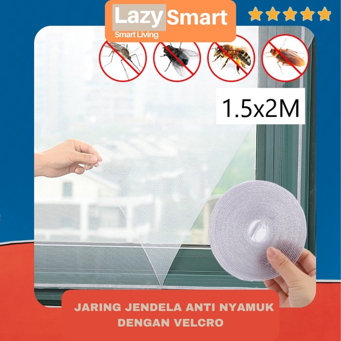 Jual Tirai Jaring Jendela Kasa Anti Nyamuk Lalat Dan Serangga Dengan ...