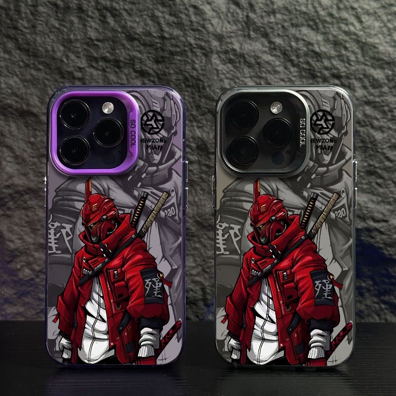 Jual Premium Matte Hard Casing Hp Iphone 15 Promax Gundam Samurai case ...