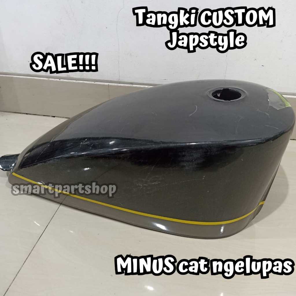Jual TANGKI JAPSTYLE CUSTOM TANGKI CUSTOM HITAM | Shopee Indonesia