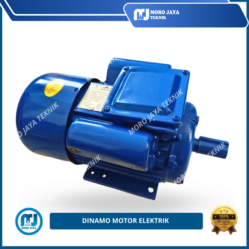 Jual Dinamo Penggerak Electric Motor 4Pole 4Hp 1 Phase Dinamo Motor ...