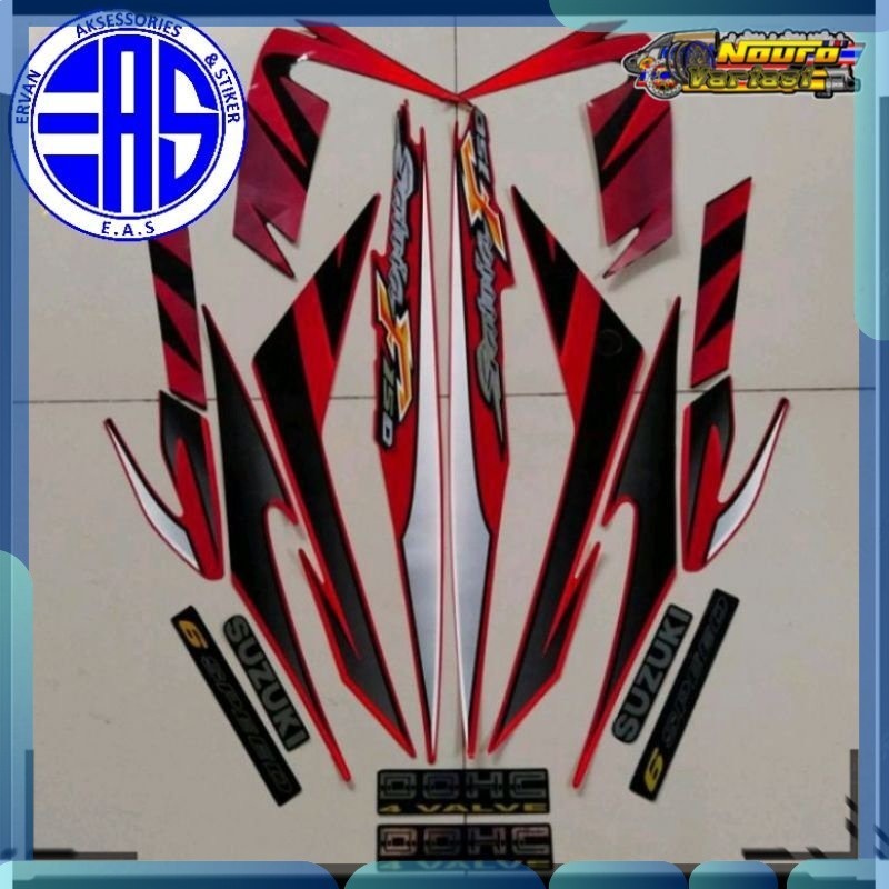 Jual Stiker Striping striker motor suzuki satria fu f 150 2007 2008 ...