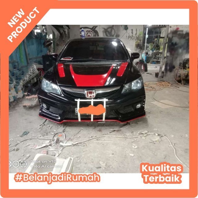 Jual Bodykit Honda Civic Fd Type R Turbo Bodi Kit Asli Duraflex ...