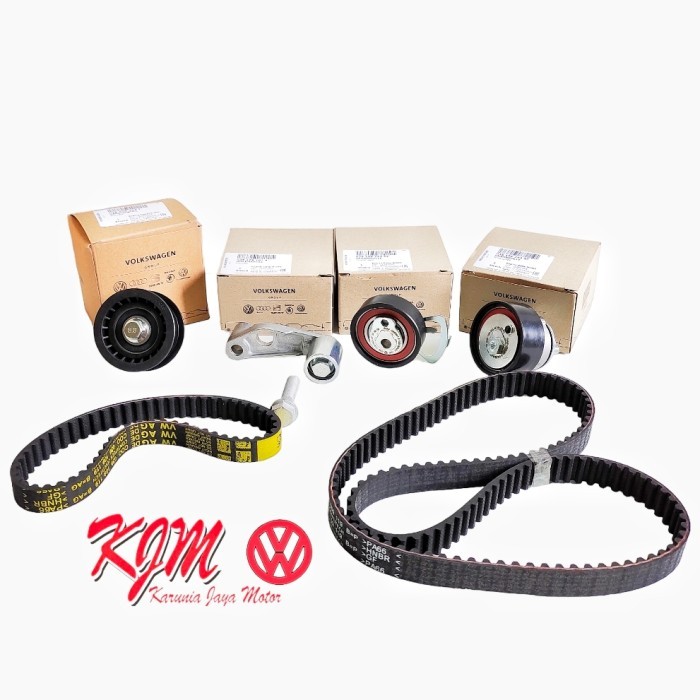 Jual Tensioner Timing Belt Taiming Belt Set VW Polo 1.4 berkualitas ...