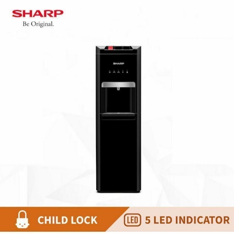 Jual SHARP Water Dispenser Bottom Loading SWD 66EHL BS Dispenser Air Minum Galon Bawah SWD-66EHL ...