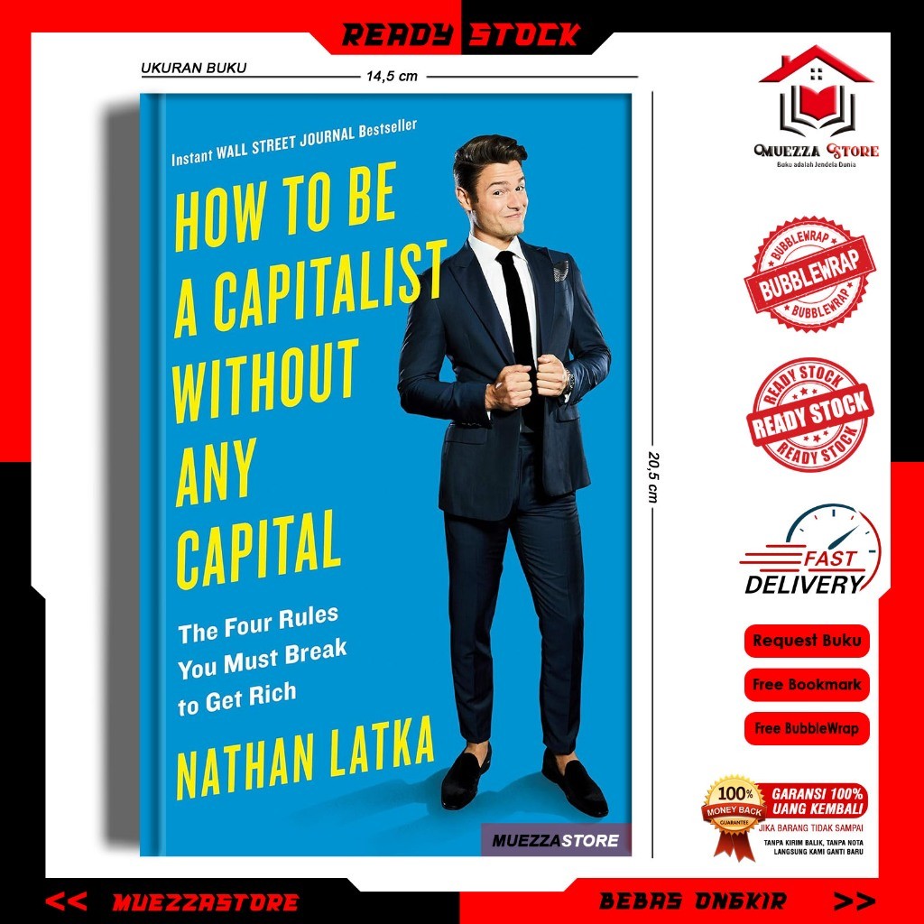 Jual How to Be a Capitalist Without Any Capital by Nathan Latka ...