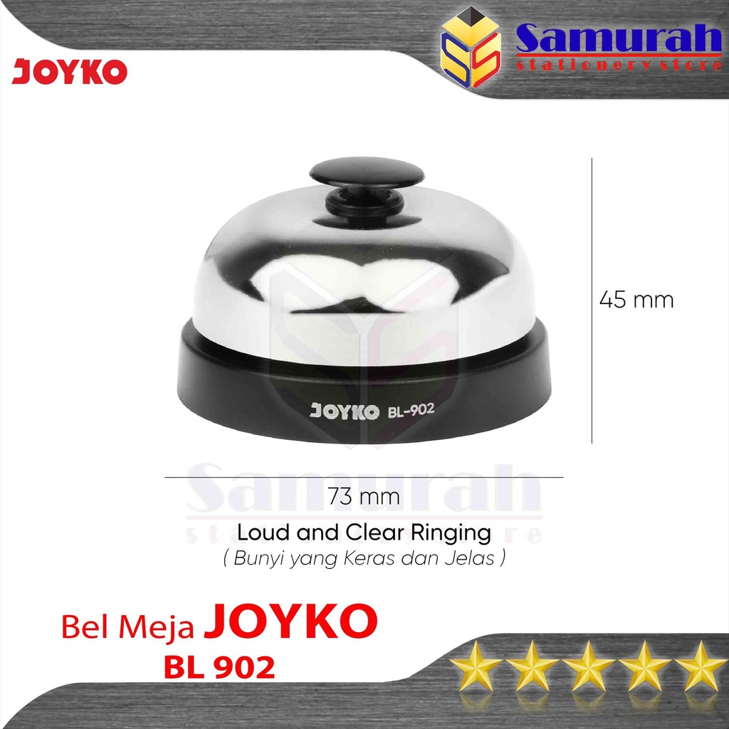 Jual Call Bell Joyko BL 902 Besi / Bel Pangil Meja BL-902 Stainless / Pemangil Calling live ...