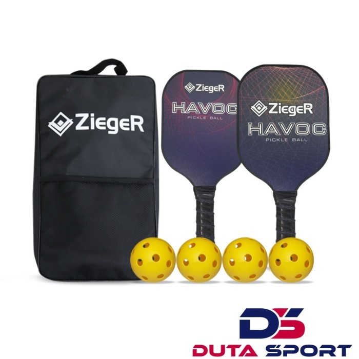 Jual Raket Pickle Tas Pickleball Carbon ZIEGER P11 Havoc Original ...