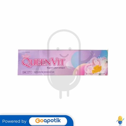 Jual Queenvit Box Isi 30 Kaplet | Shopee Indonesia