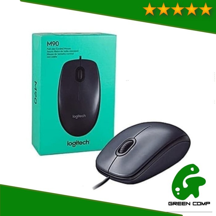 Jual MOUSE LOGITECH M90 OPTICAL USB | Shopee Indonesia