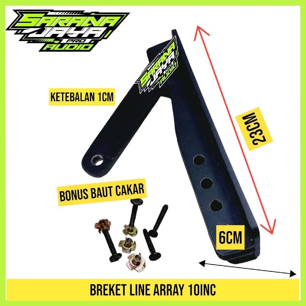 Jual Breket line array 10inch tebal | Shopee Indonesia